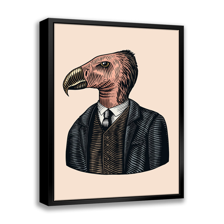 ATX Art Group LLC Mr. Condor Framed On Canvas by Stanley Print House ...