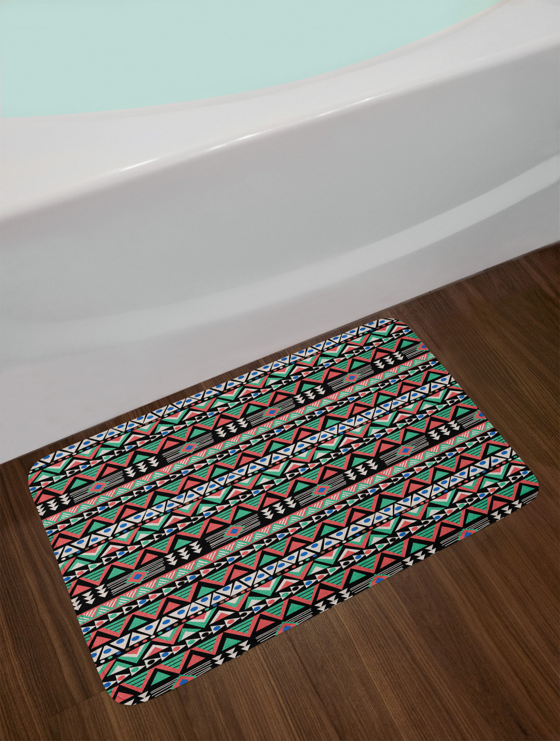 East Urban Home Aztec Bath Rug | Wayfair