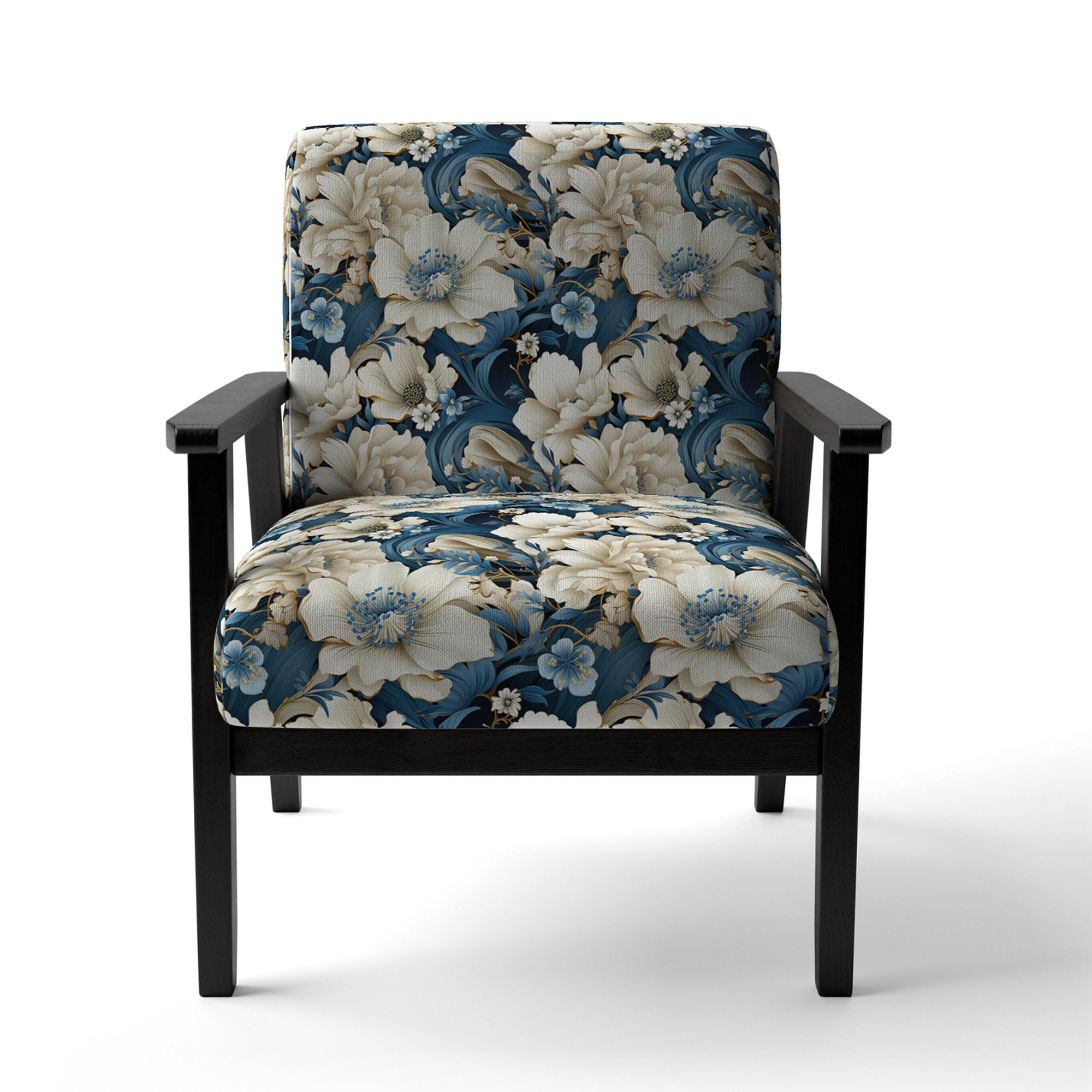 Red Barrel Studio® Coastal Breeze Paisley Pattern III - Upholstered ...