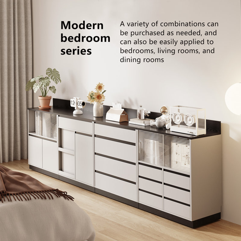Ebern Designs Gorlest Multifunctional Storage Cabinet | Wayfair