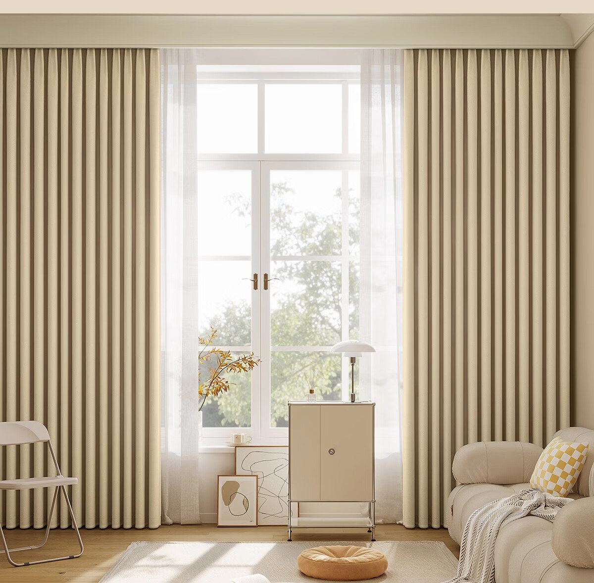 Hokku Designs Blackout Bedroom Curtains: Full Blackout, Strong ...