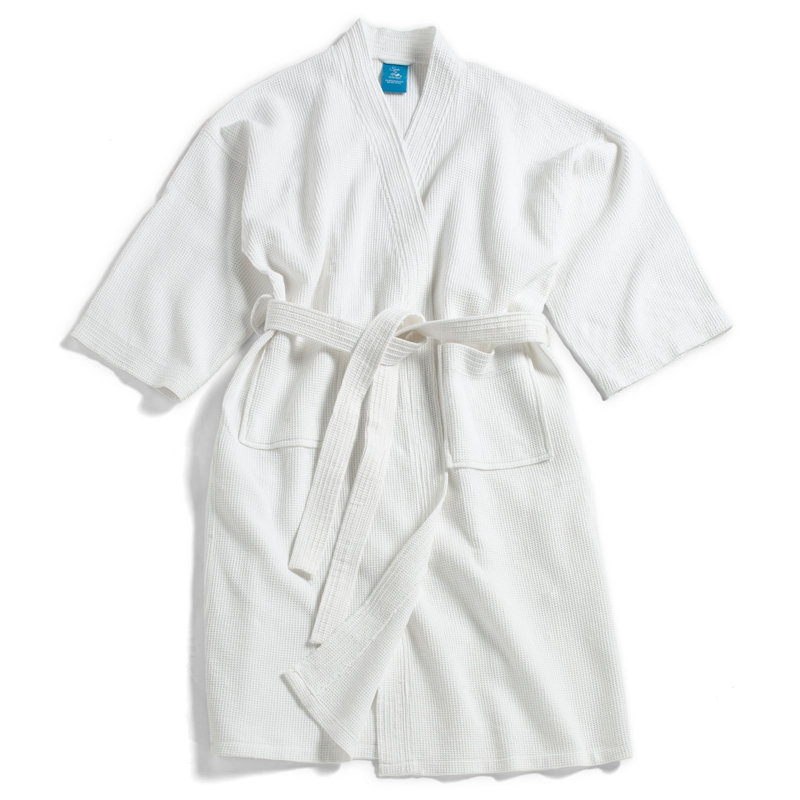 1888 Mills Waffle Weave Bath Robe | Wayfair