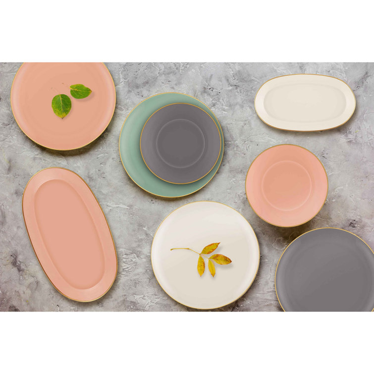 Bless international 7'' Ceramic Appetizer Plate - Set of 4 | Wayfair