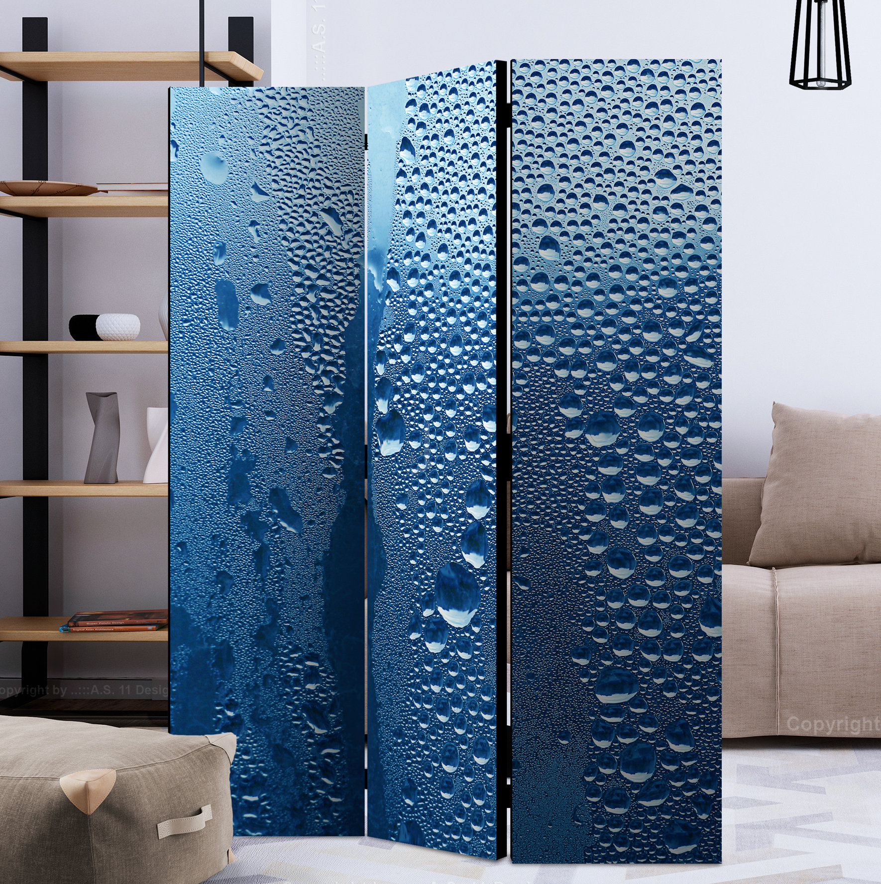 East Urban Home 68'' H Solid Wood Folding Room Divider - Wayfair Canada