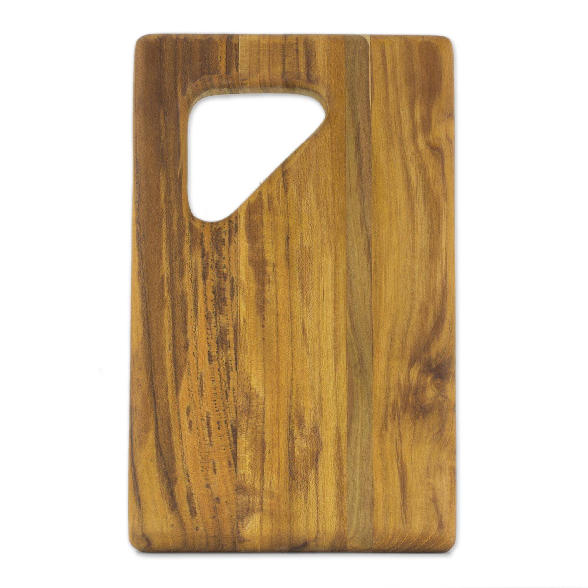 Union Rustic Toms Teak Wood Cutting Board | Wayfair