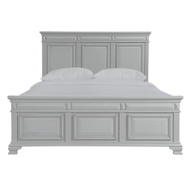 Lark Manor Alauna Solid Wood Standard 3 Piece Configurable Bedroom Set ...