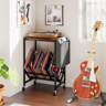 George Oliver Record Player Stand, Rolling Turntable Stand | Wayfair.co.uk