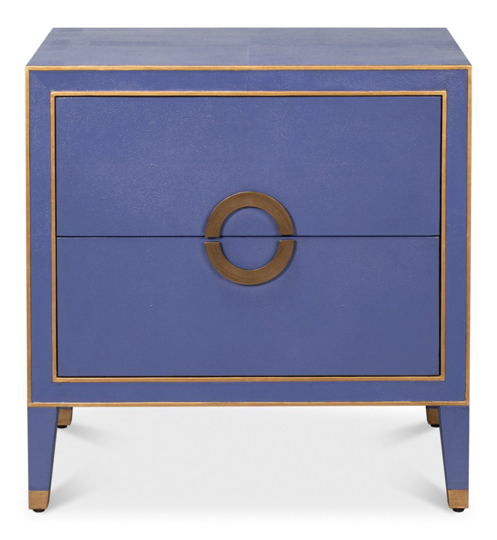 Sarreid Ltd Gabriella Shagreen Night Stand & Reviews - Wayfair Canada