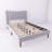 George Oliver Upholstered Platform Bed Frame With Vertical Channel ...