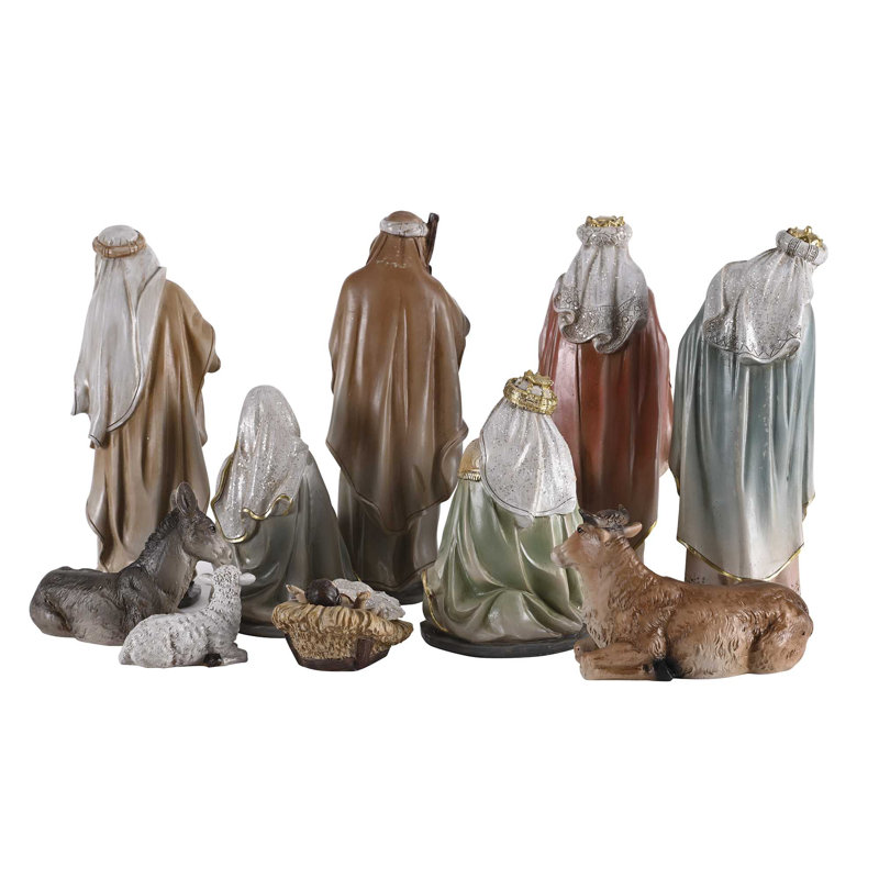 The Holiday Aisle® Nativity Family Wisemen Animal Shepherd | Wayfair