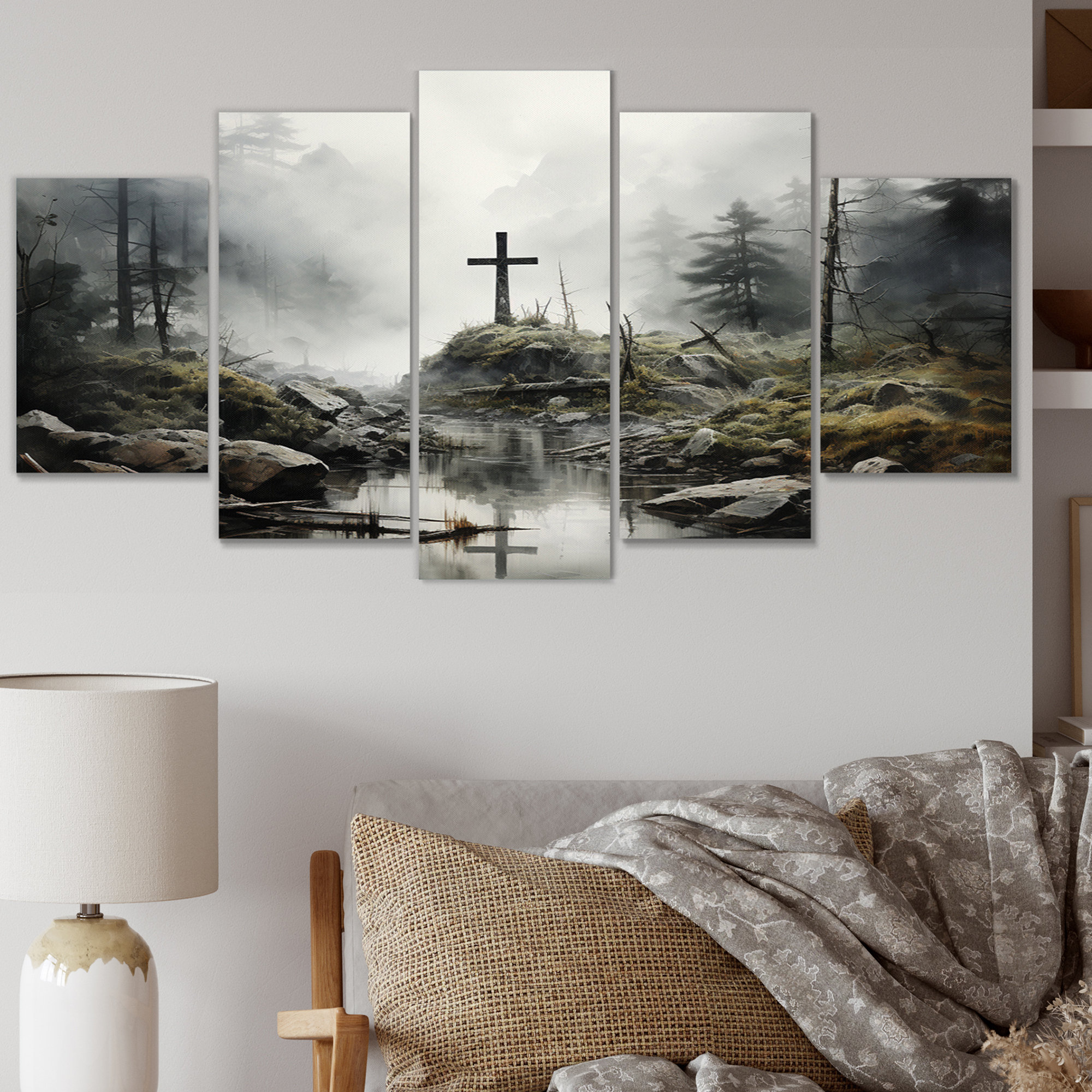 Millwood Pines Religious Cross Transcendent Grace Forest - Spiritual ...