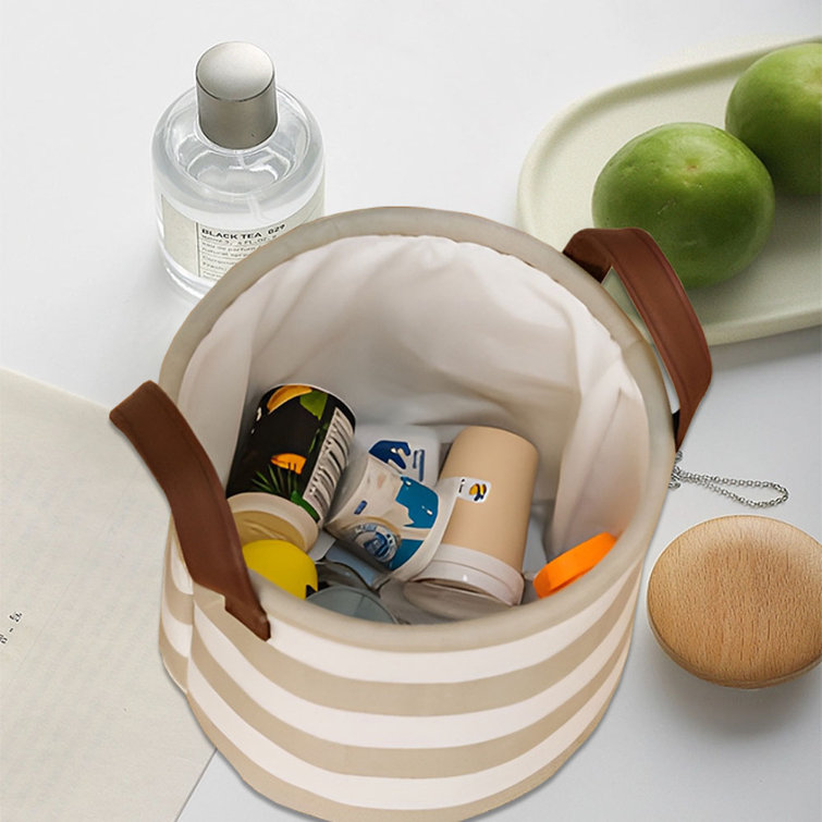 Latitude Run® Fabric Laundry Basket with Handles - Wayfair Canada