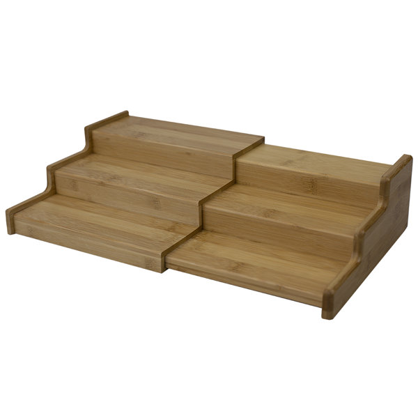 Rebrilliant Free-Standing Bamboo Spice Rack & Reviews | Wayfair