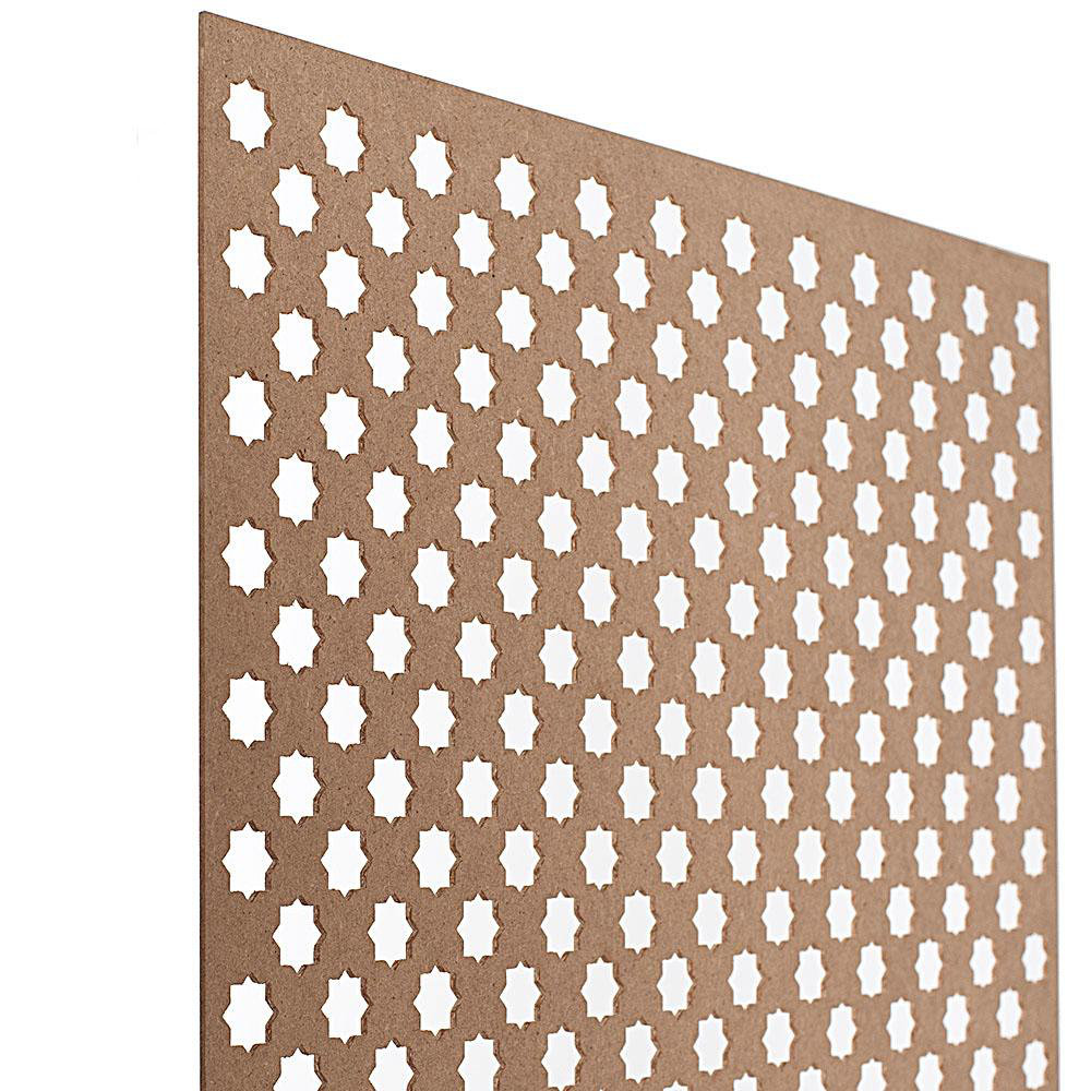 Outwater 72" x 24" Fret Work Wall Panels Wall Paneling in Satin (10 ...