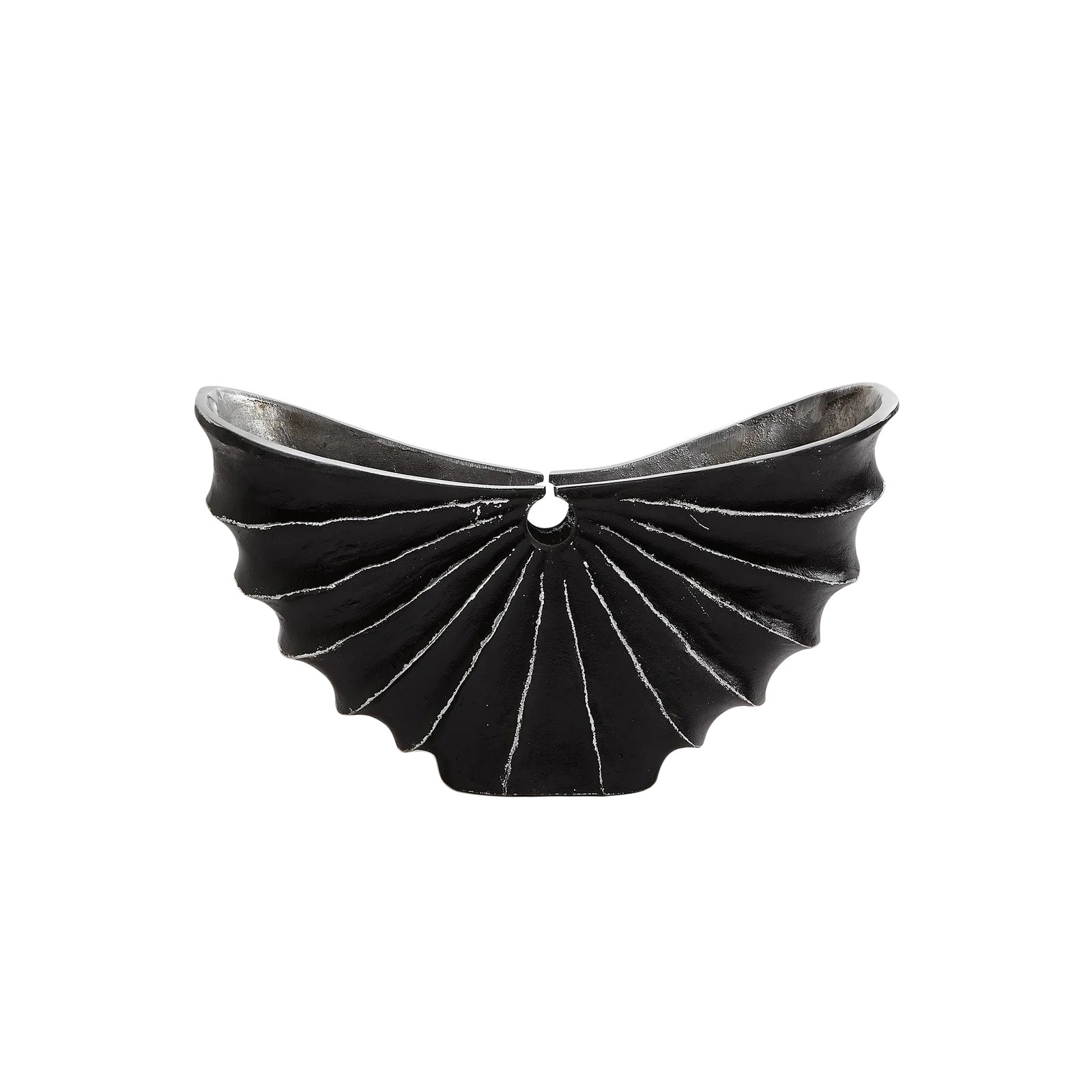 Global Views Atlantis Centerpiece-Antique Black | Wayfair