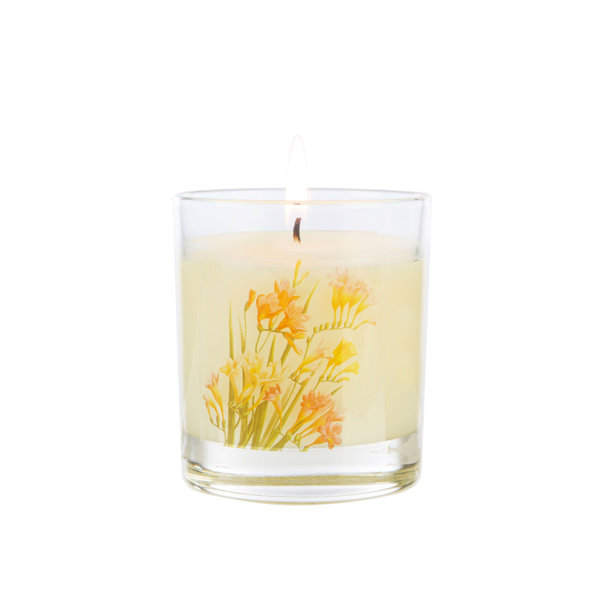 Wax Lyrical Fragrant Garden Freesia Scented Designer Candle | Wayfair