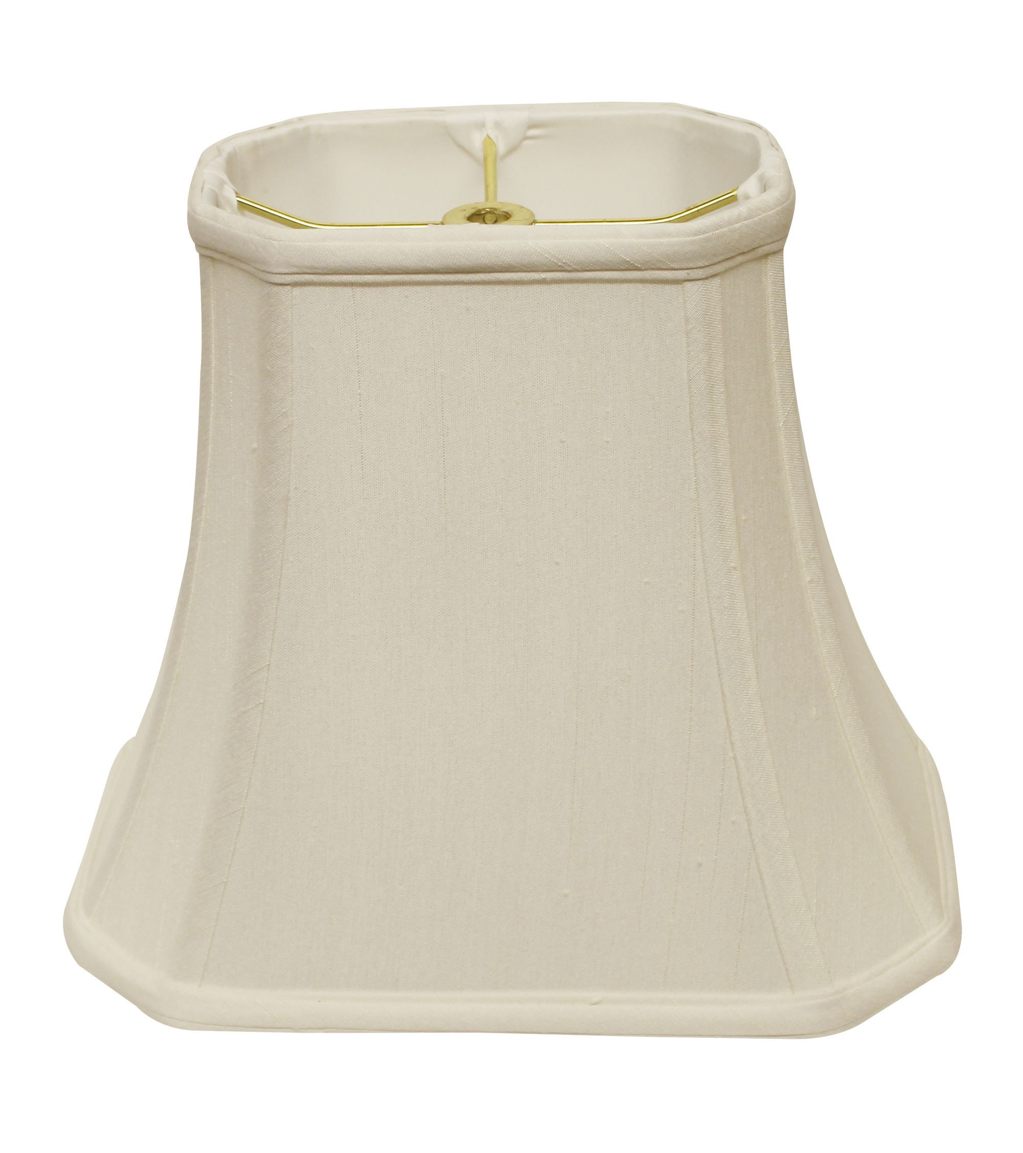 ZeaZu Slanted Rectangle Bell Monay Shantung Lampshade | Wayfair
