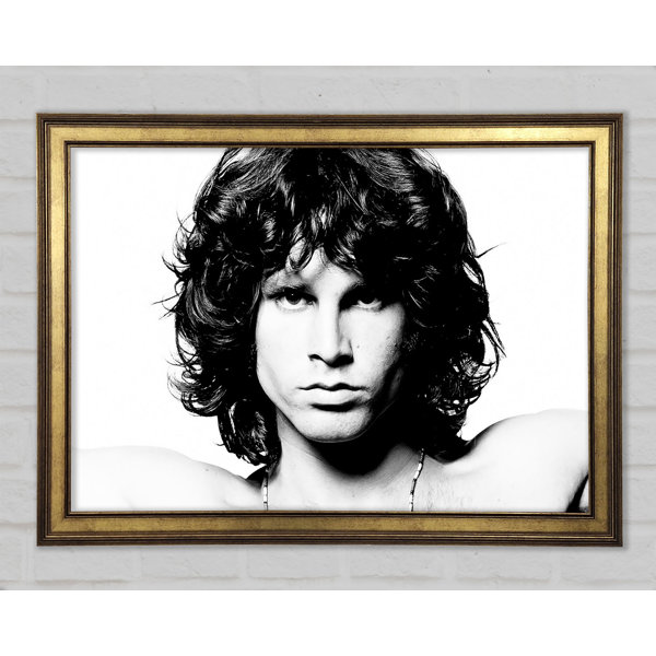 Brayden Studio Jim Morrison Face - Single Picture Frame Art Prints ...
