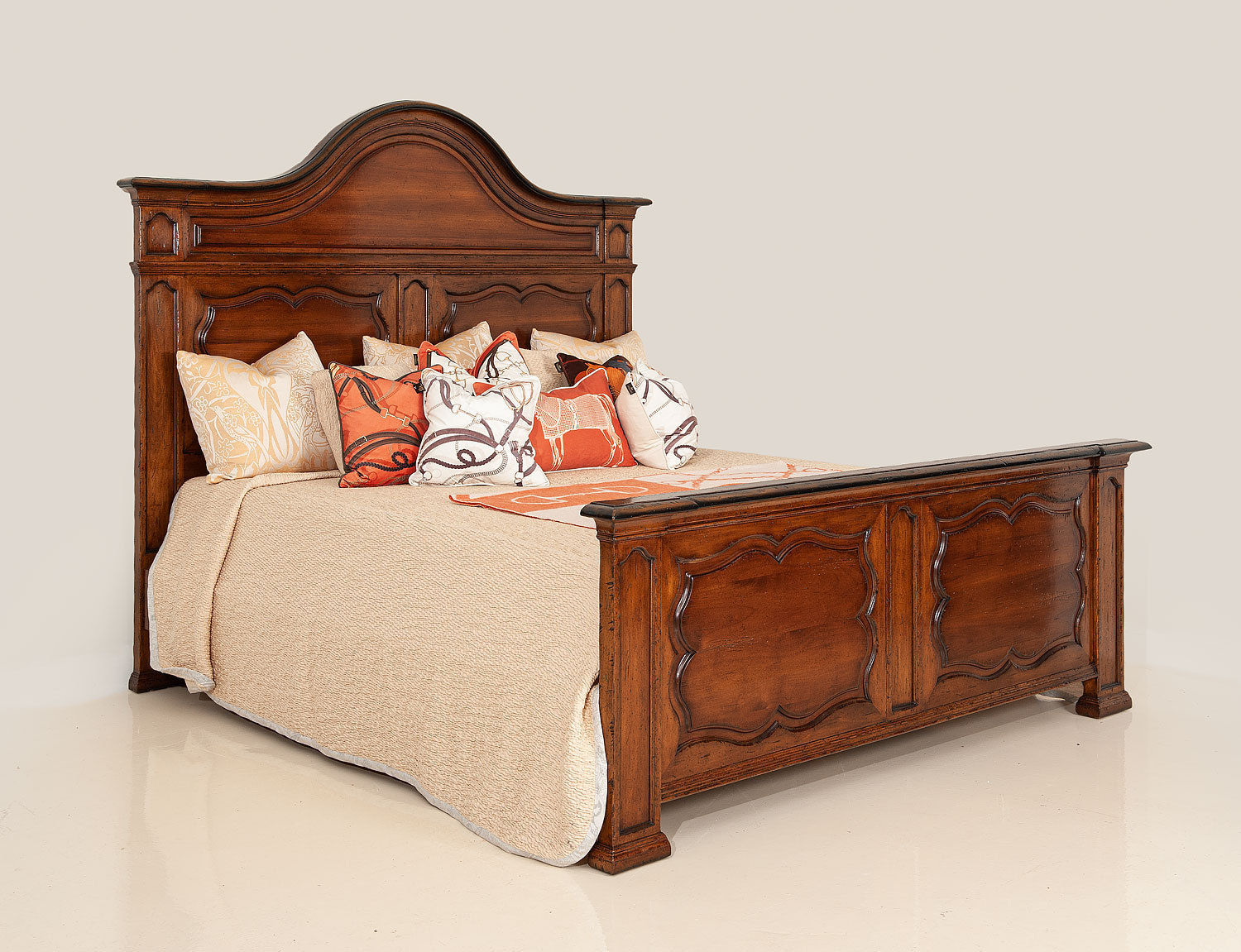David Michael Solid Wood Standard Bed | Wayfair