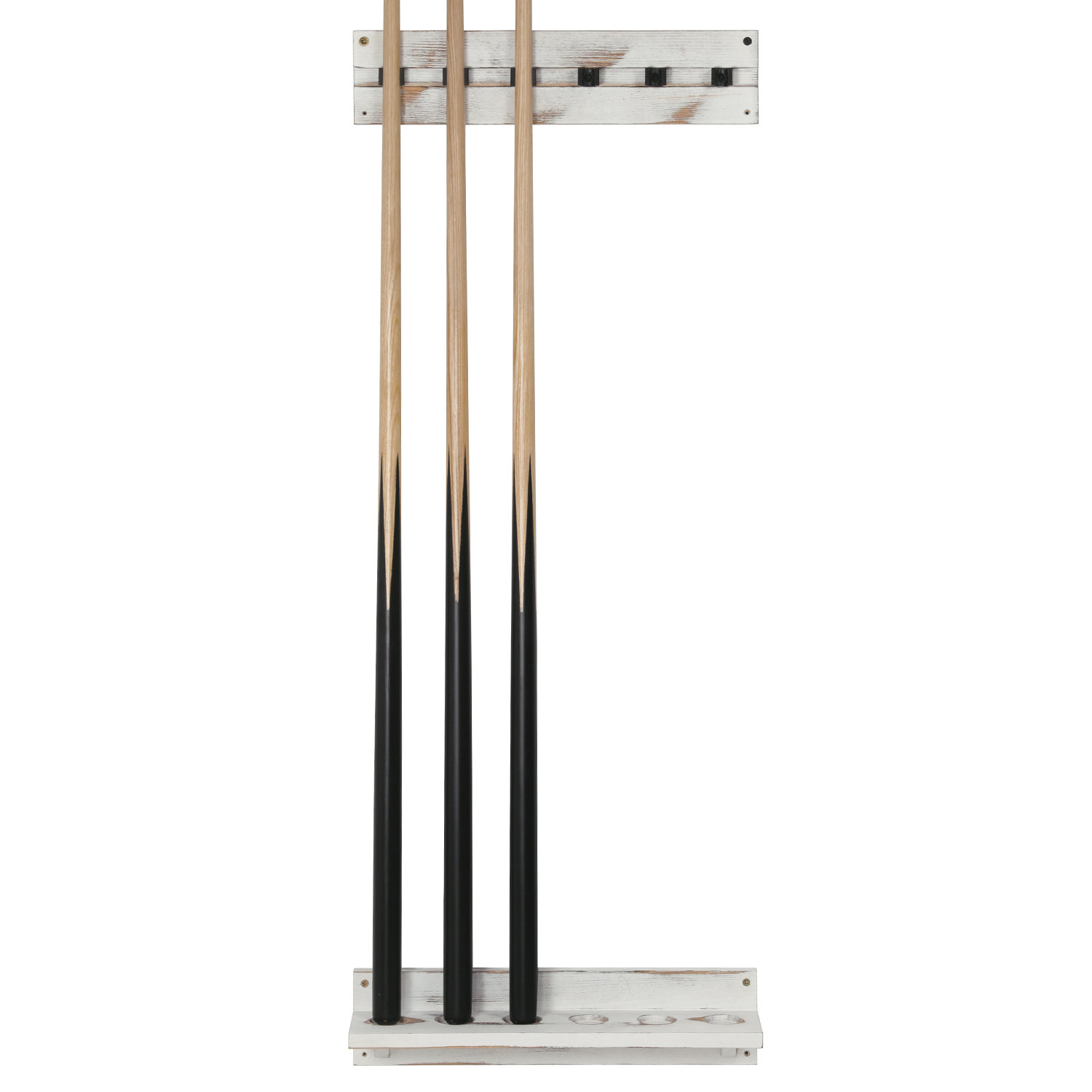 MyGift Wall Mounted Pool Cue Rack | Wayfair