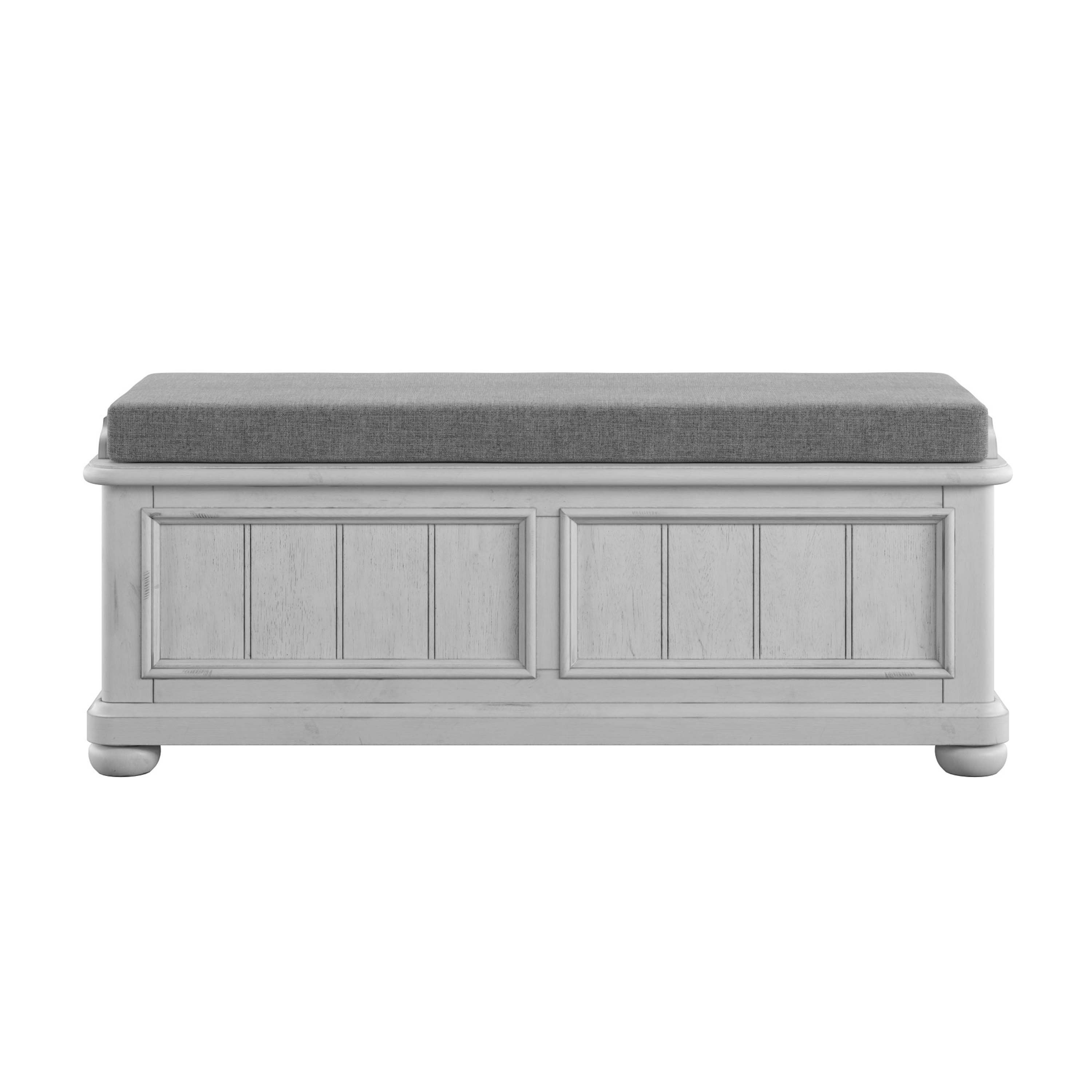 Canora Grey Mariano Grey Storage Bench - Wayfair Canada