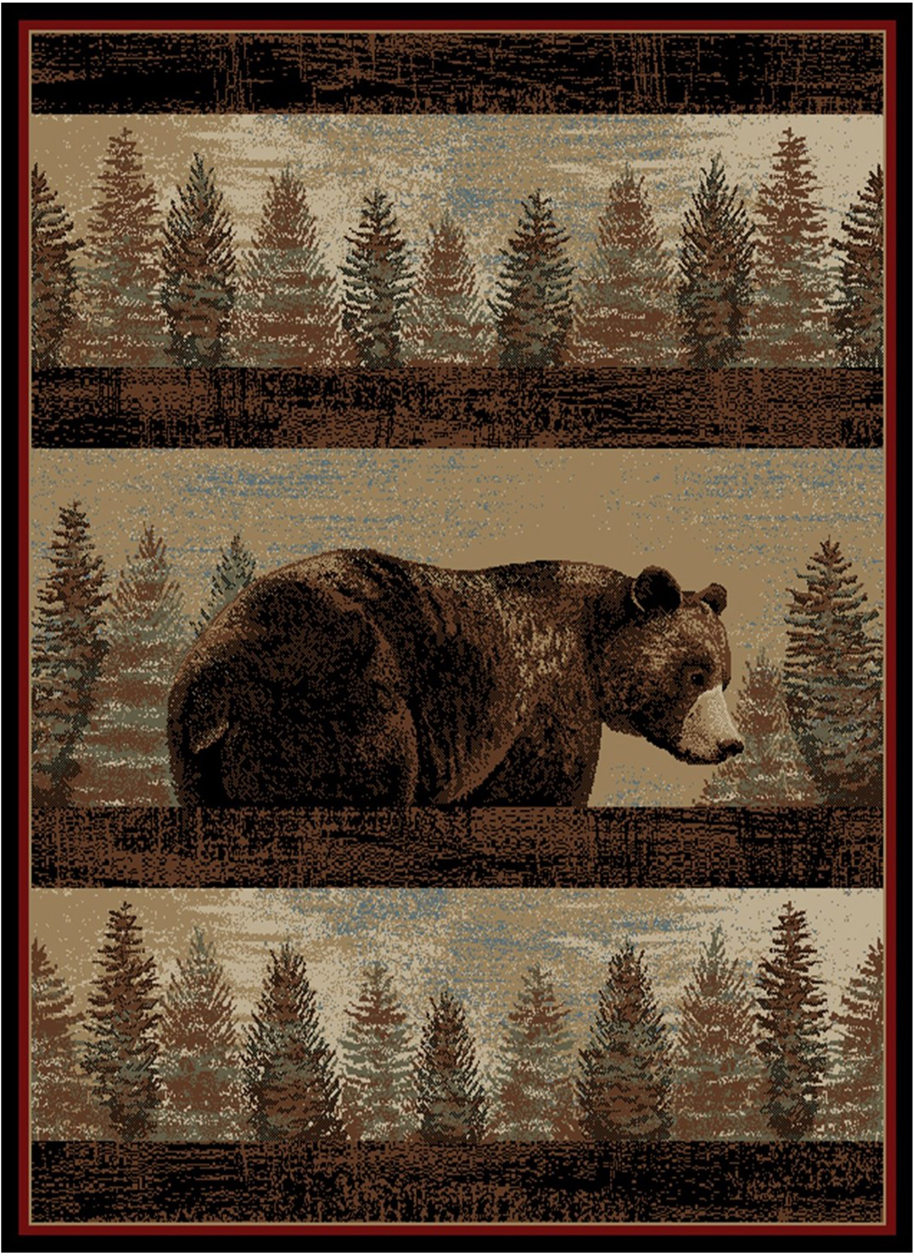 Loon Peak® American Destination Blue Ridge Multi Area Rug | Wayfair