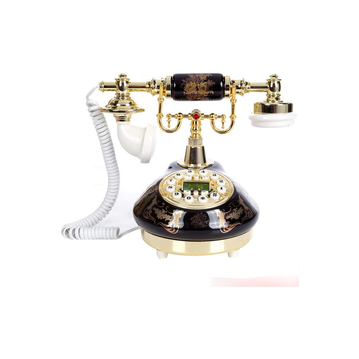 Rosdorf Park Corded Old Fashion Antique Landline Telephone Decor ...