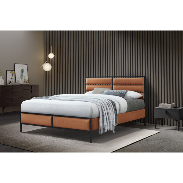Brayden Studio Caide Upholstered Bed | Wayfair.co.uk