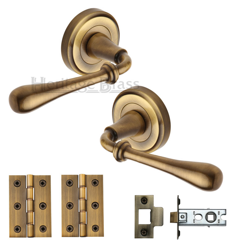 Heritage Brass Roma Door Handle Kit | Wayfair.co.uk