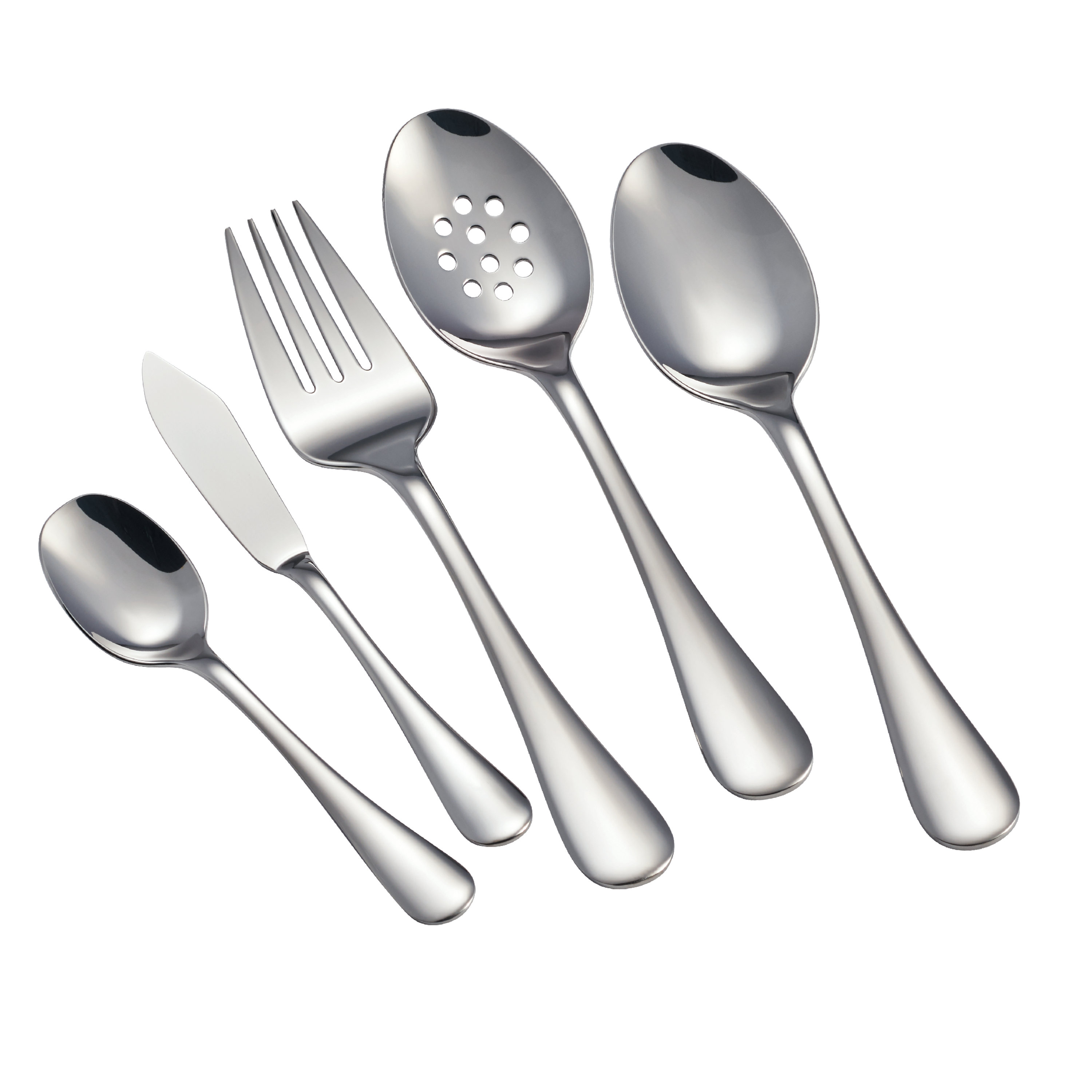 Tramontina Classic 18/10 Stainless Steel 45 Pc Flatware Set & Reviews ...