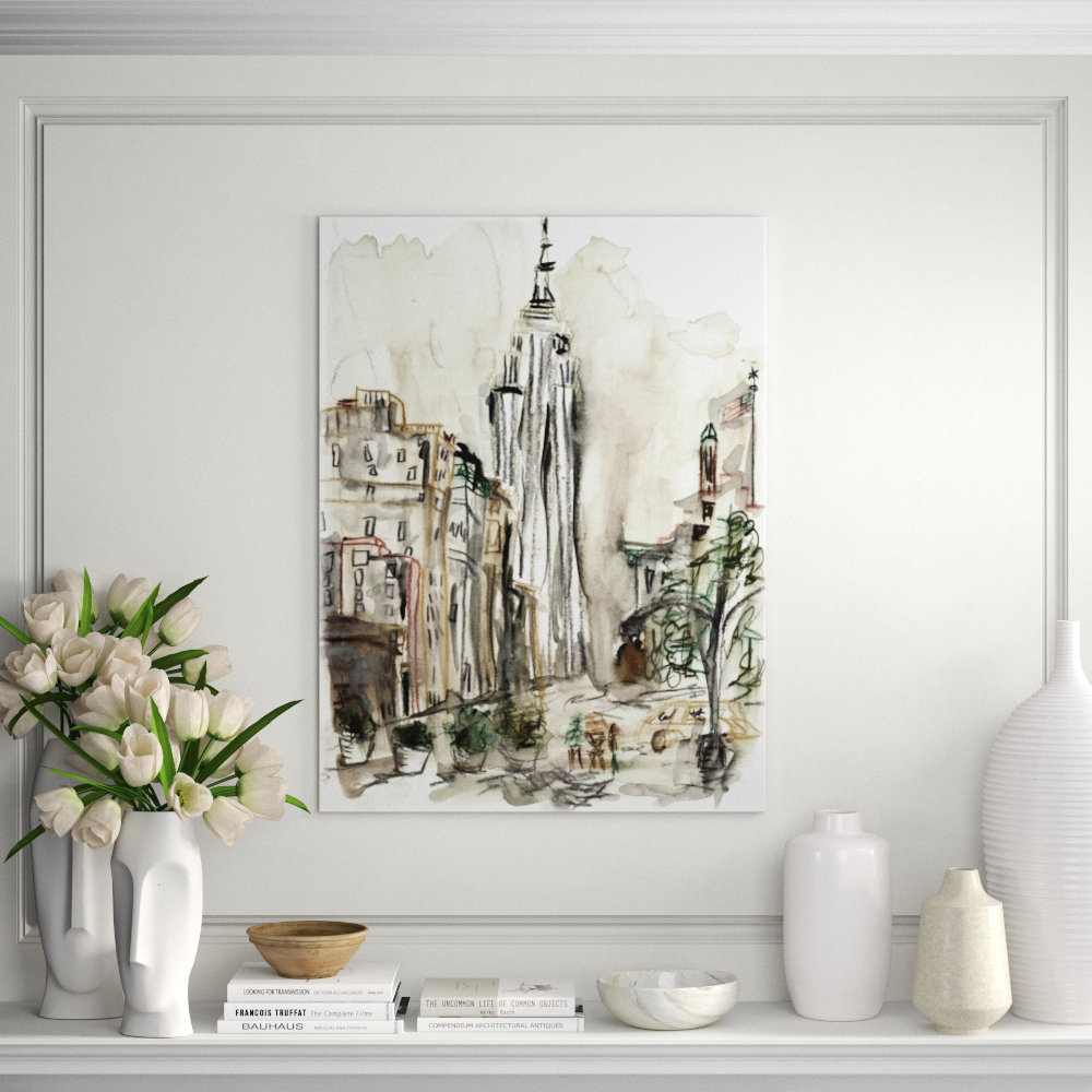 Chelsea Art Studio Lost in the City III by Janice Aron - Graphic Art ...