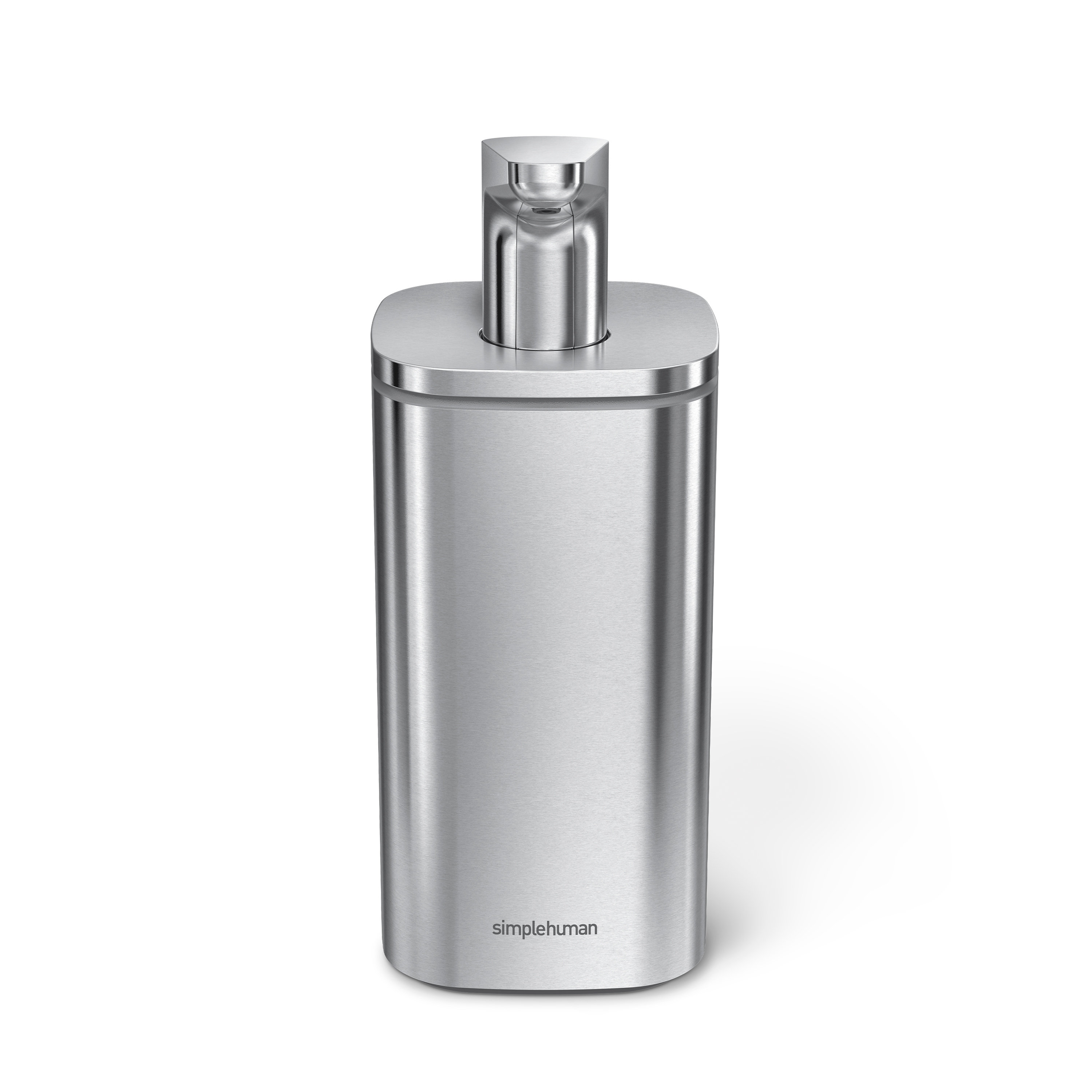 Simplehuman 10 oz. Liquid Soap Pulse Pump Dispenser, Brushed Stainless ...