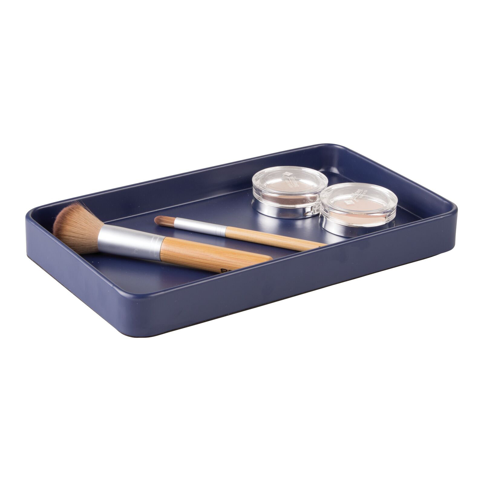 mDesign Metal Guest Hand Towel Paper Napkin Storage Tray Dispenser ...