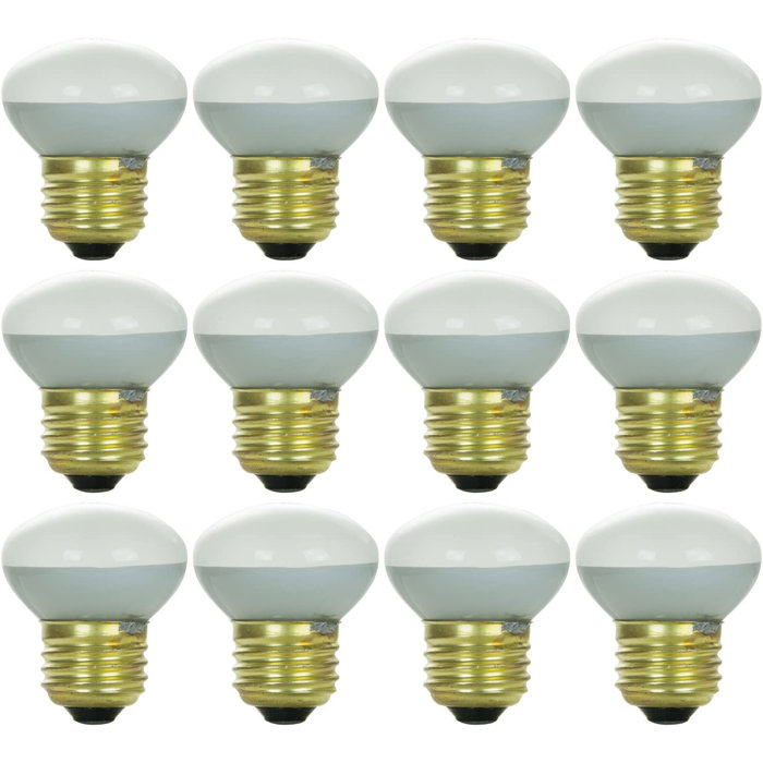Sunlite 25 Watt R14 E26/Medium (Standard) Dimmable 2600K Incandescent ...