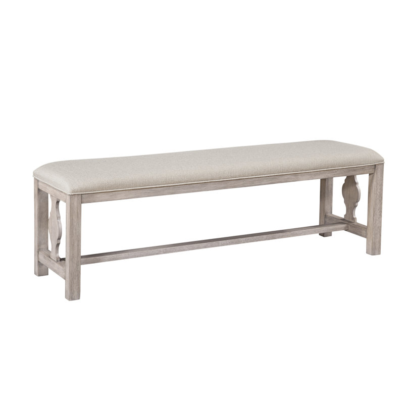 Gracie Oaks Chused Foam Padding Upholstered Bench | Wayfair