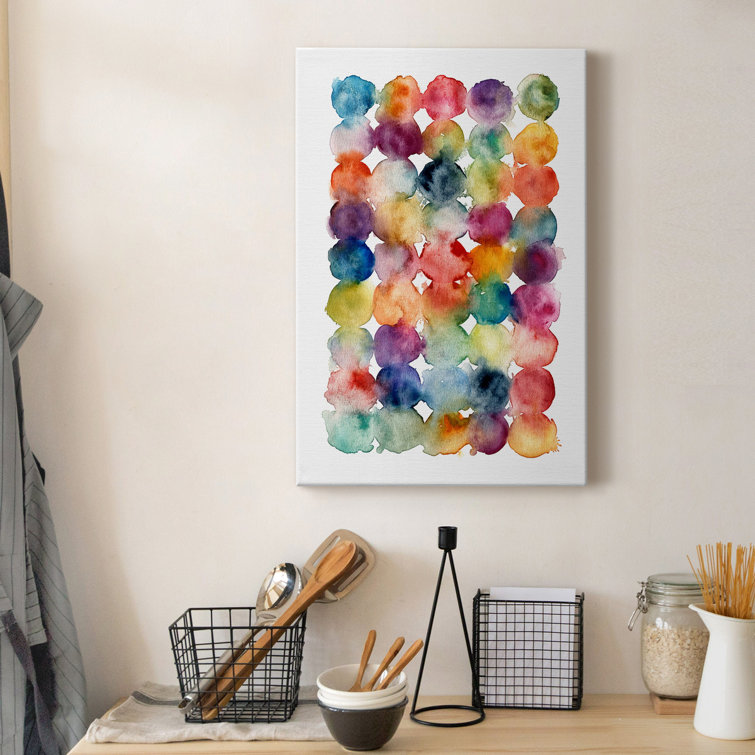 Wrought Studio " Spectrum Side By Side " Painting Print & Reviews | Wayfair