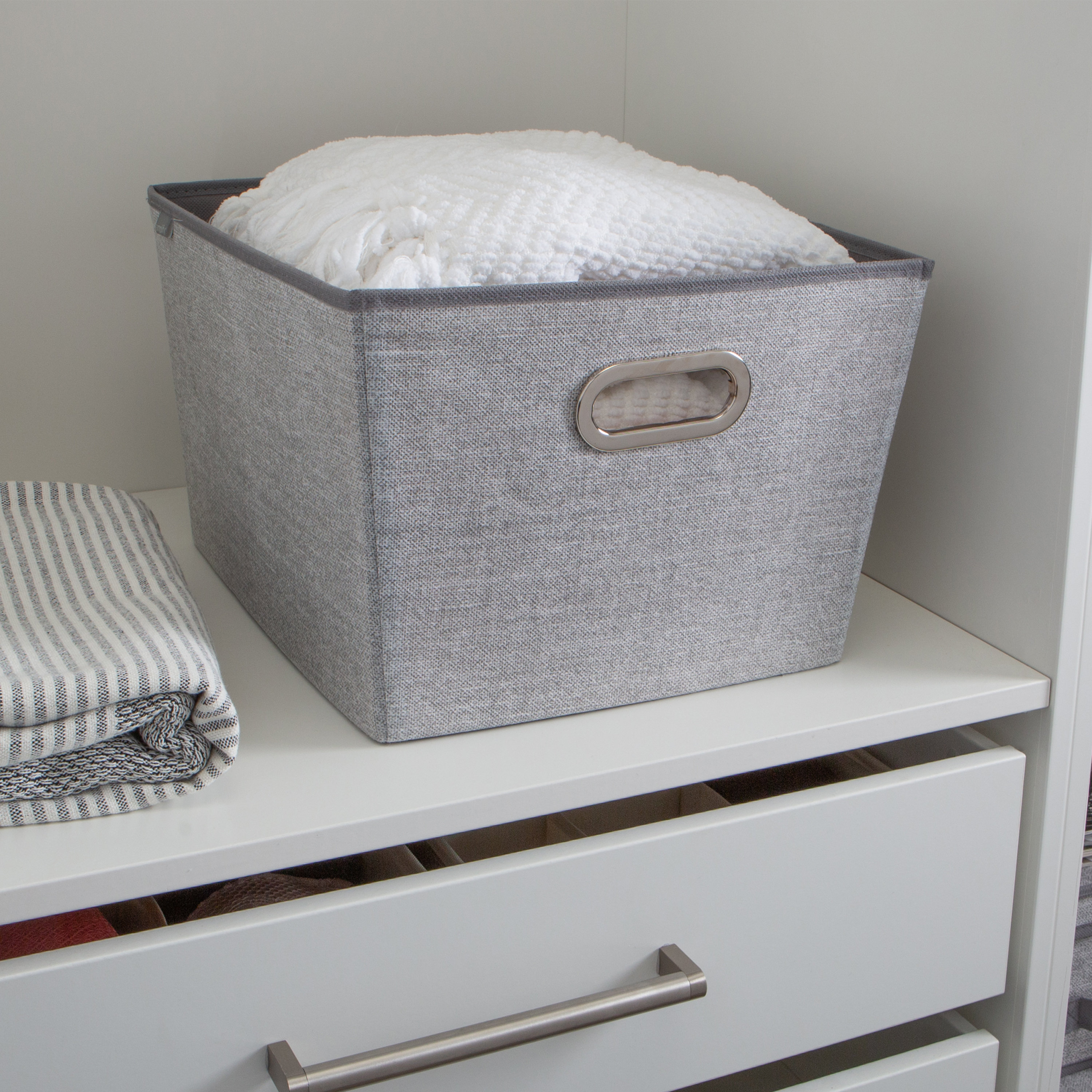Simplify Grommet Plastic Basket | Wayfair