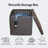 Real Hose Storage Outdoor Garden Hose Storage Holder, Decorative Garden ...