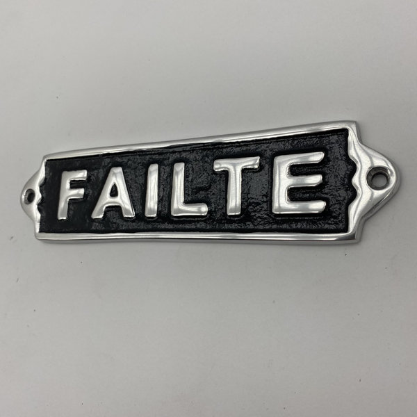 Happy Larry Failte Wall Sign | Wayfair.co.uk