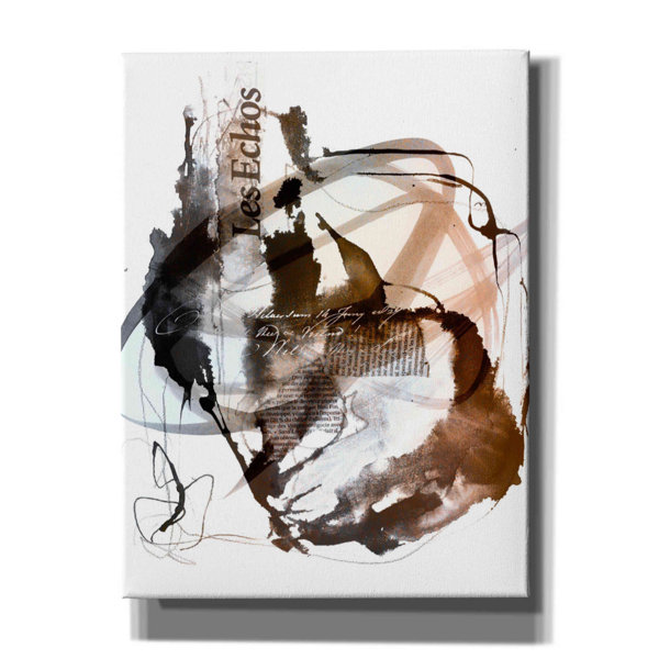 Orren Ellis 'Storey Of Passion Brown' By Andrea Haase Giclee Canvas ...