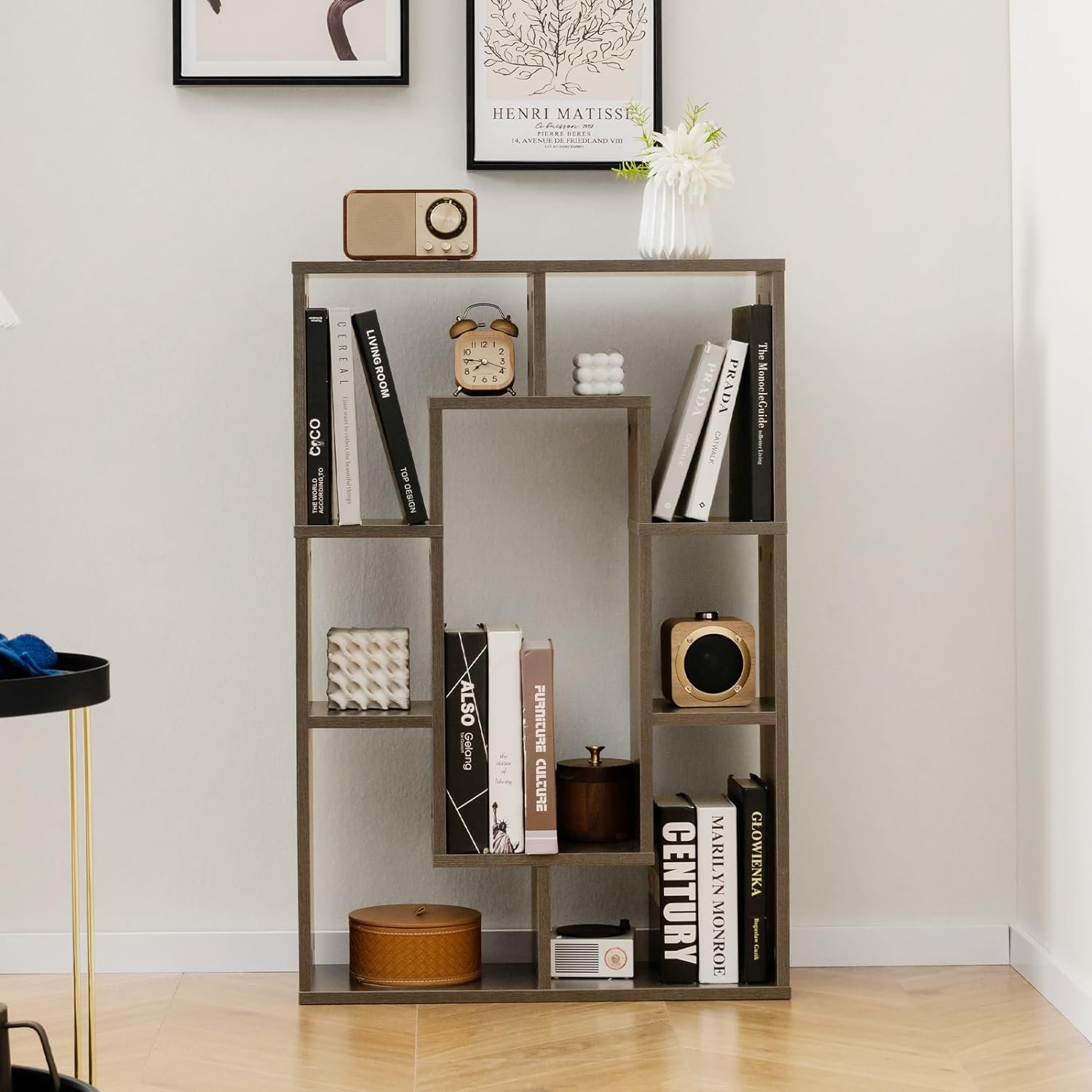 Wrought Studio Kaidey Geometric Bookcase - Wayfair Canada