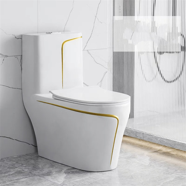 One-Piece Toilets | Single Piece Commode & Solid Base Toilets