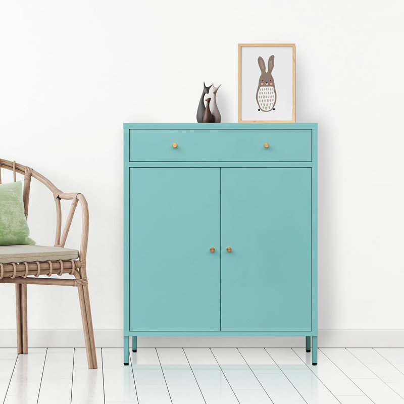 Latitude Run® Metal Storage Cabinet | Wayfair
