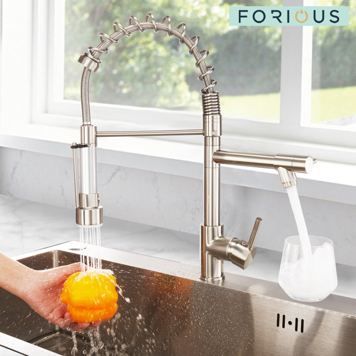 FORIOUS Kitchen Faucet & Reviews | Wayfair