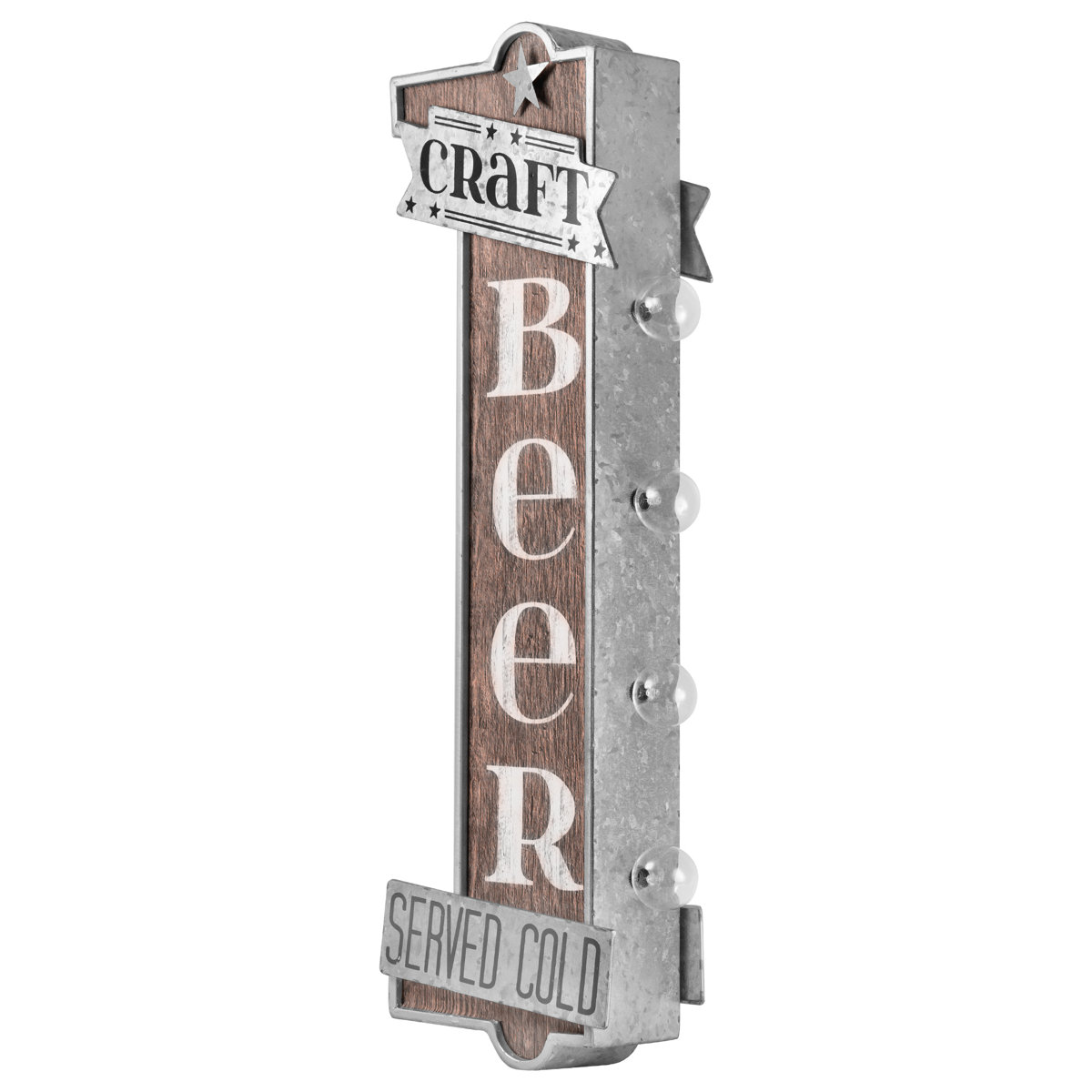 17 Stories Valmar Craft Beer LED Marquee Sign & Reviews | Wayfair