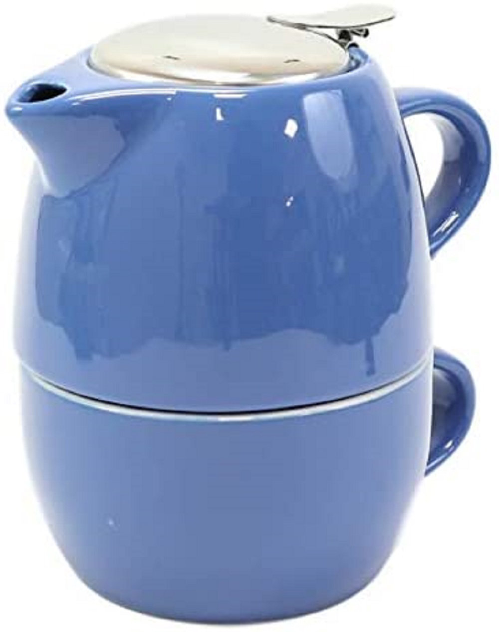 Winston Porter Colorful Contemporary Ceramic Stackable Teapot Set ...