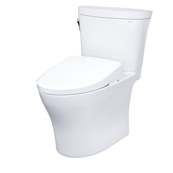 TOTO Toilette allongée deux pièces Aqua® IV Arc 1,28 GPF (siège inclus ...