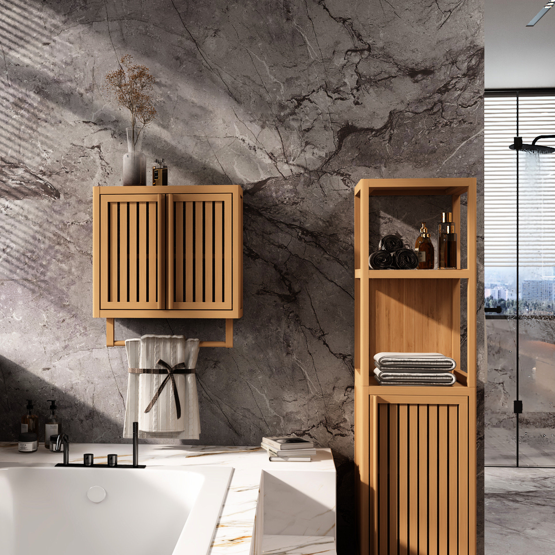 Latitude Run® Elegant Cabinet - Add Style To Your Space, 21.33 In. Tall ...