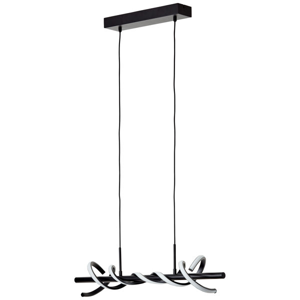 Ivy Bronx LED pendant light 80cm black | Wayfair.co.uk