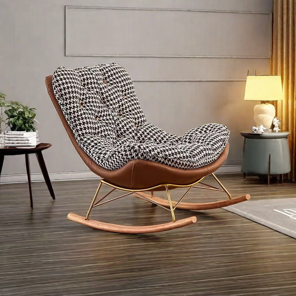 SUPROT Honeycomb casual rocking chair | Wayfair
